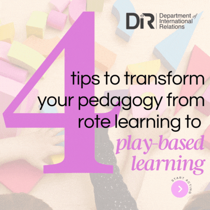 4 Ways to Transform Rote Learning to Play Based Learning in Early ...